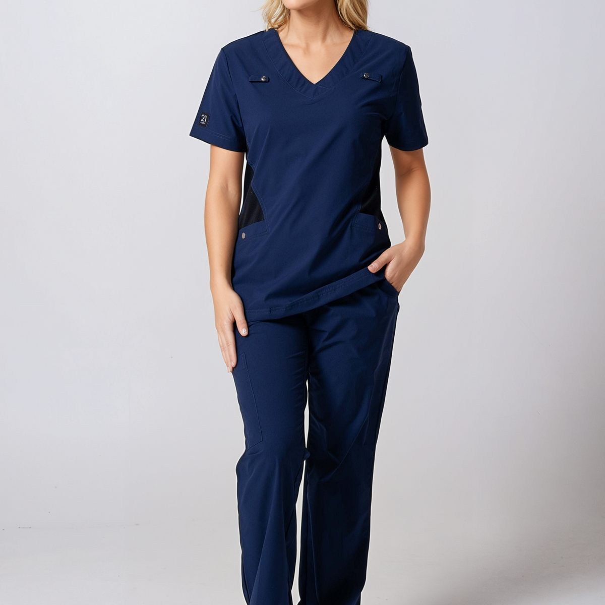 Margot x Posh Set - Dark Blue – 21 Scrubs